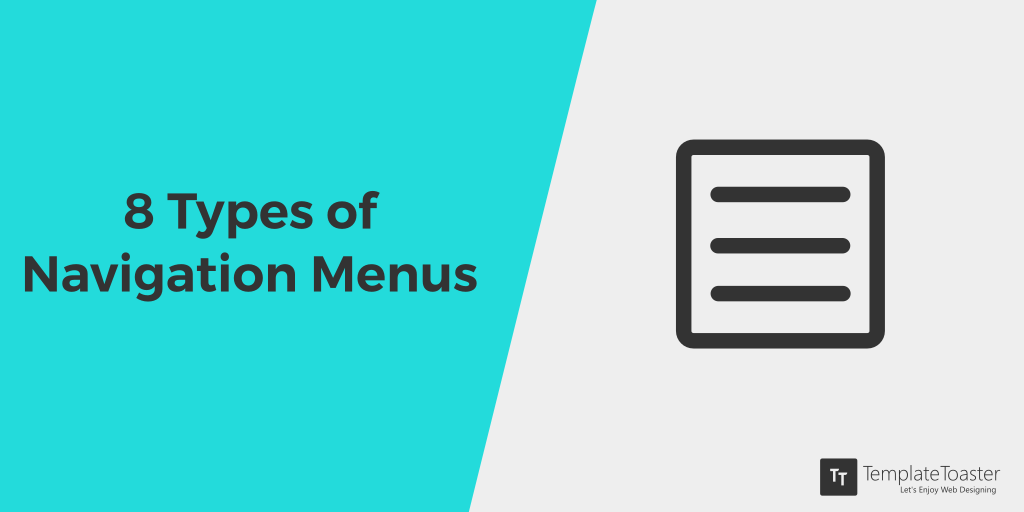 Types Of Modern Navigation Menus Twitter TemplateToaster Blog