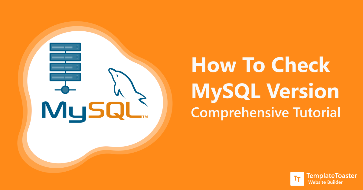 How To Check MySQL Version Detail Tutorial TemplateToaster Blog