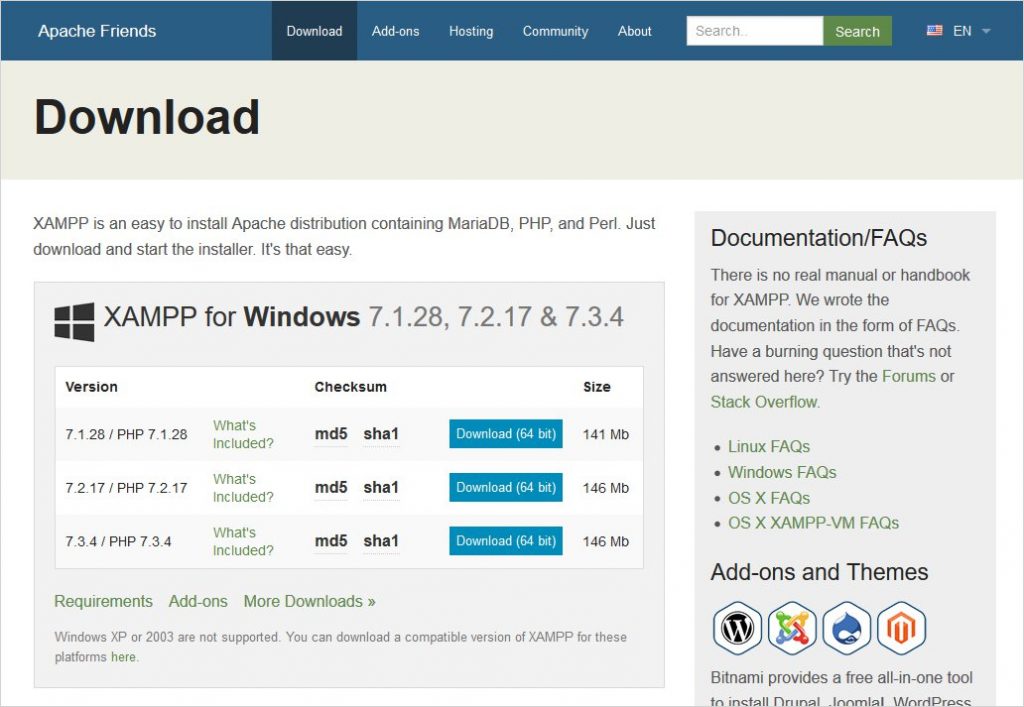 How To Install Xampp On Windows 10