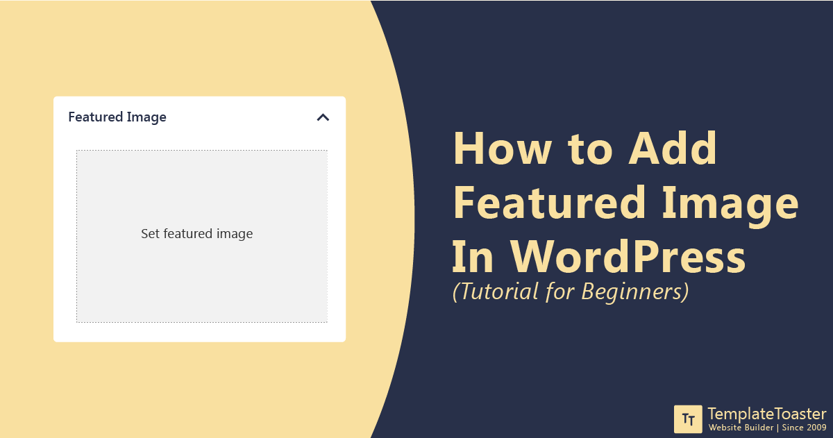 How To Add Featured Image In WordPress Tutorial For Beginners TemplateToaster Blog